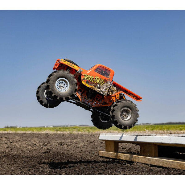 1/8 LOSI LMT Bog Hog 4S 4X4 RTR Brushless Mega Truck, Orange – BuddiesRC